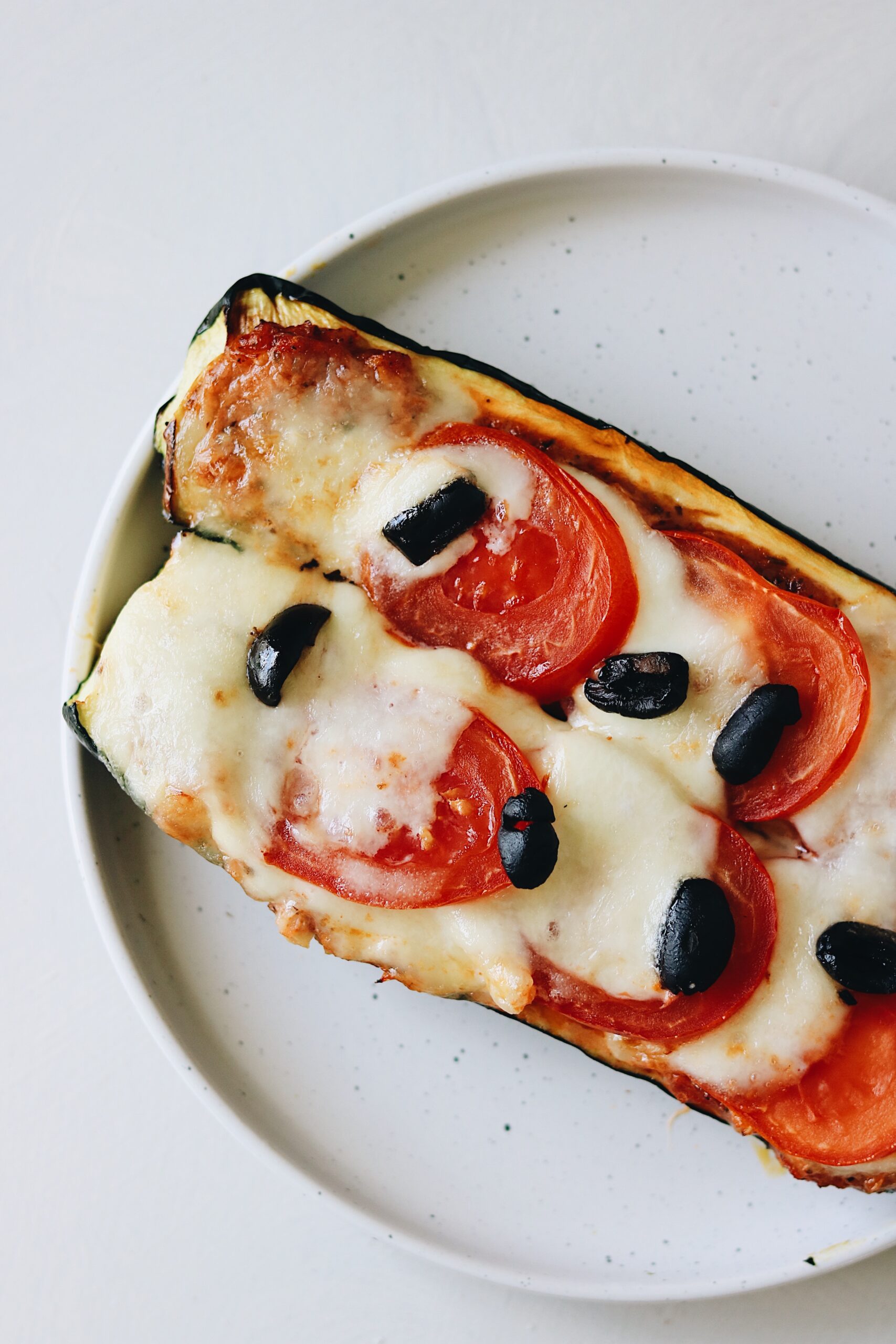 Courgette pizzabootjes - Dokter Tamara